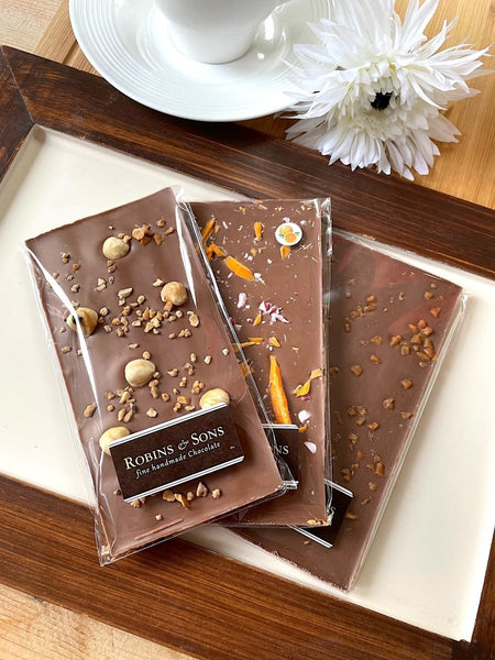 Handmade Artisan Chocolate Bars - Robins & Sons Chocolate