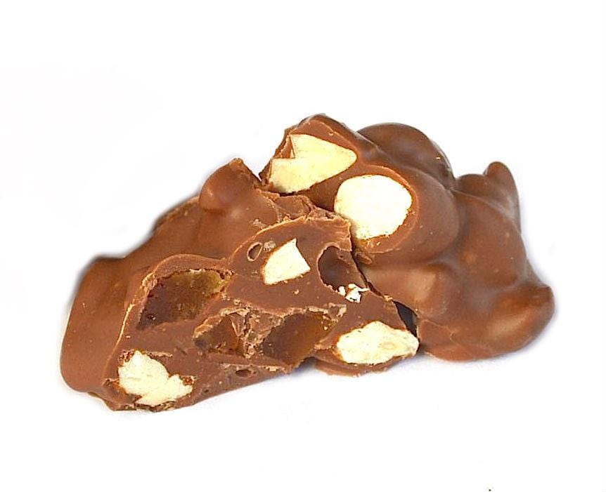 Belgian Chocolate Fruit & Nut Clusters - Robins & Sons Chocolate